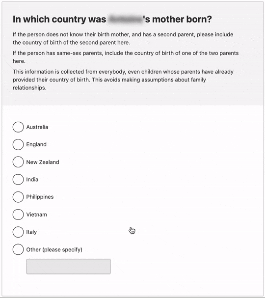 Important Census Questions - Maltese Community Council of NSW